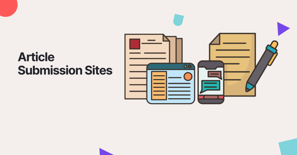 Top 50+ Free Article Submission Sites 2023 - High DA